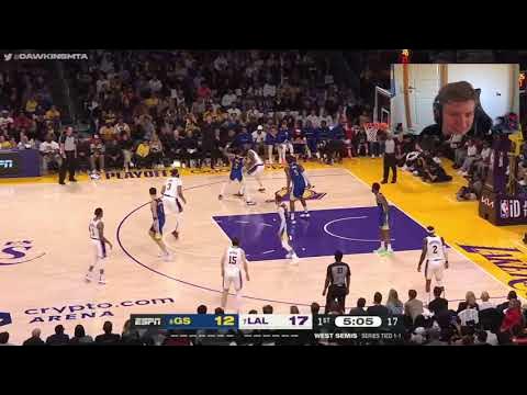 BriseDB Reacts to Golden State Warriors vs Los Angeles Lakers Game 3 Full Highlights | 2023 WCSF ...