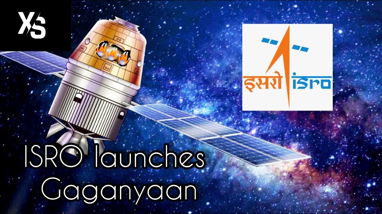 ISRO launches Gaganyaan||Gaganyaan||isro gaganyaan||space craft - YouTube