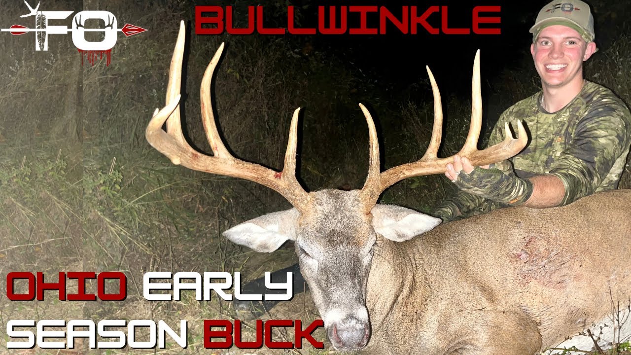 WIDE Ohio Early Season Buck "BULLWINKLE" | CRAZY RECOVERY! - YouTube