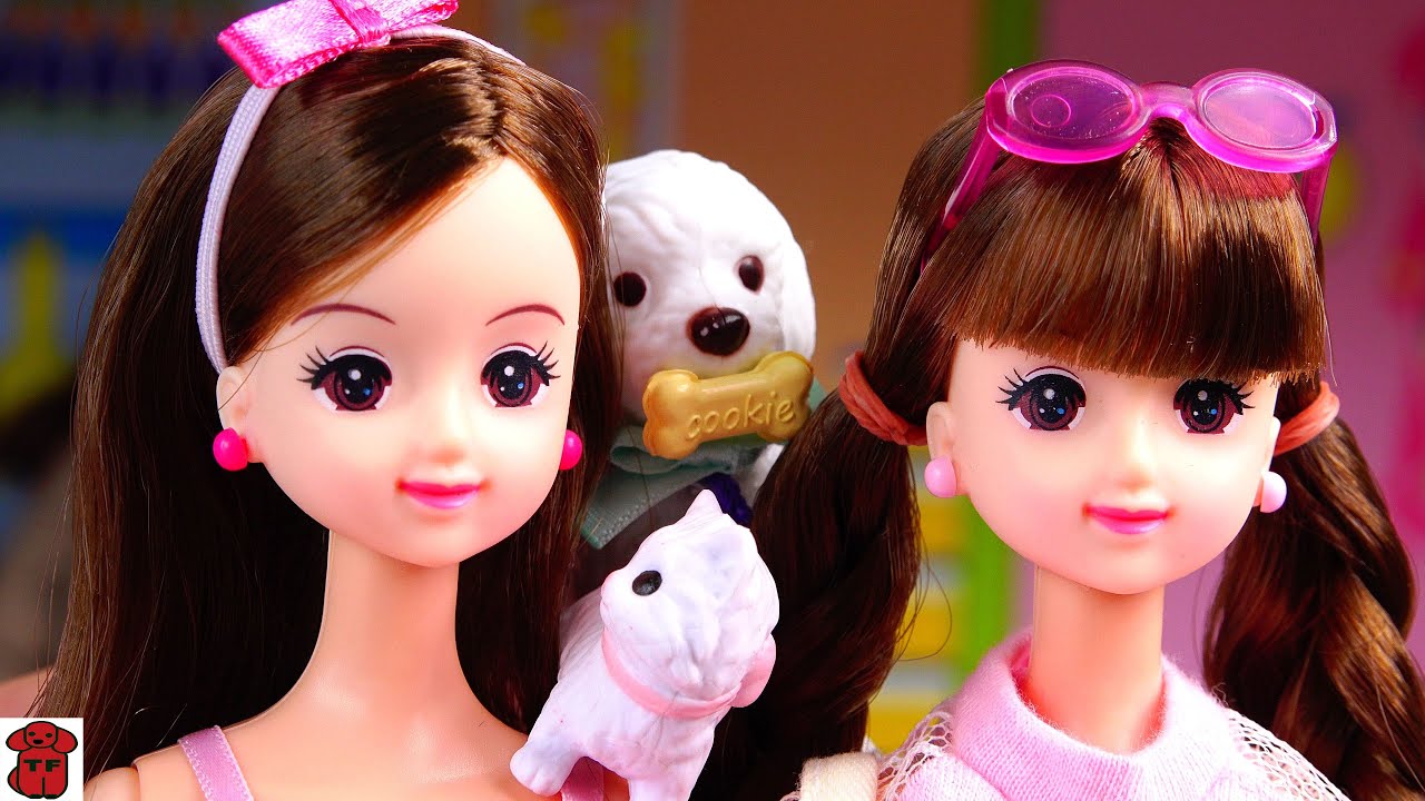 Mimi Doll Playsets 열일곱 미미♥푸들과 데이트♥야옹이와 굿나잇♥미미인형 Seventeen MIMI - YouTube