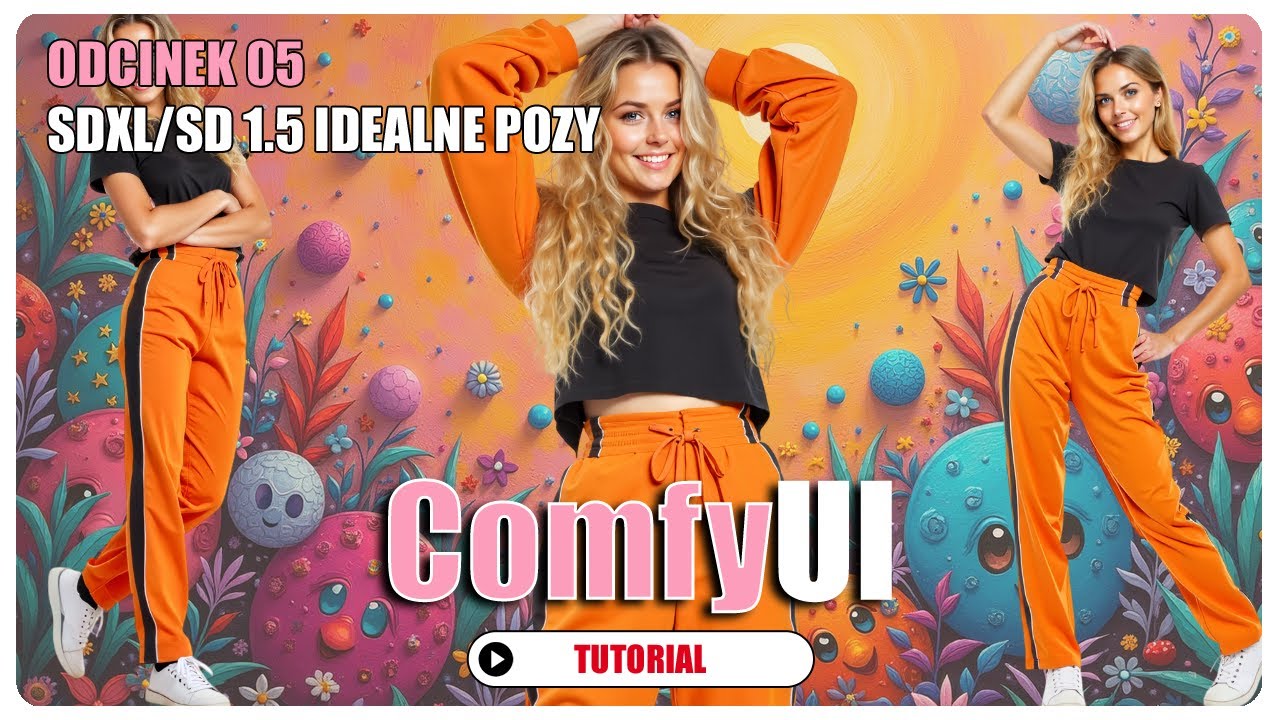 ComfyUI | Seria: Odcinek 05 – OpenPose + Upscaling + Zamiana Twarzy - Czyli idealne pozy ...