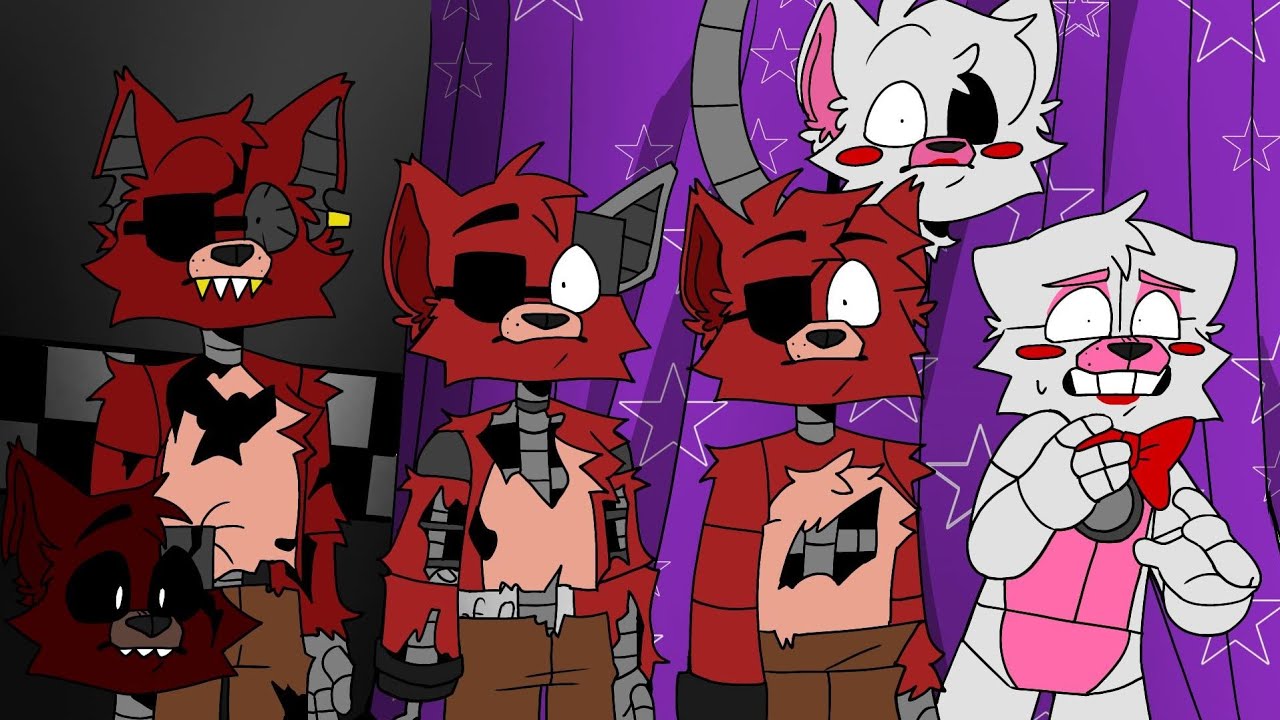 When all foxy meet Roxy… Fnaf/ Security Breach - YouTube