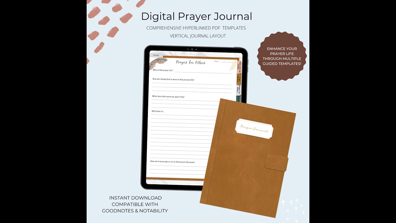 Digital Prayer Journal Tutorial | GoodNotes 5 | Notability - YouTube