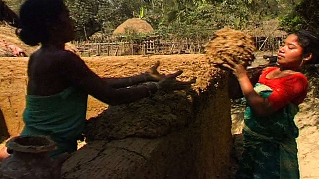 How to Make Traditional Clay House in the Villages in Bangladesh - YouTube