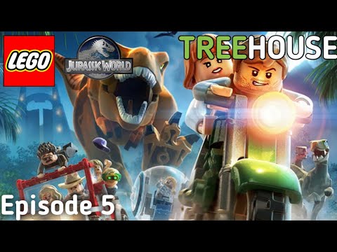 Lego Jurassic World Ep 5 | TREEHOUSE?!?!? - YouTube