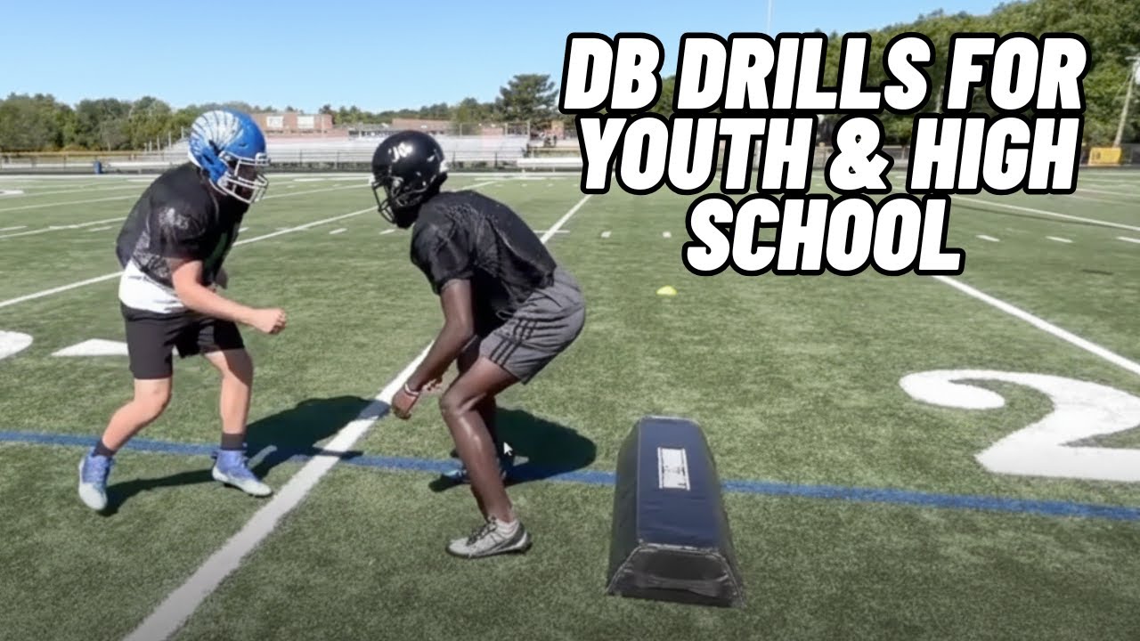 5 Easy To Install Defensive Back Drills - YouTube