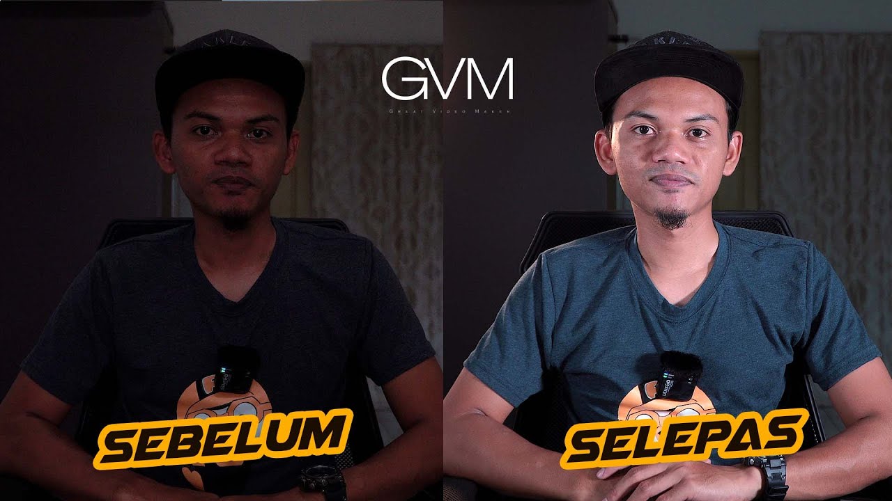 GVM 850D lighting Review (Malaysia) | How to setup 3 point lighting ...