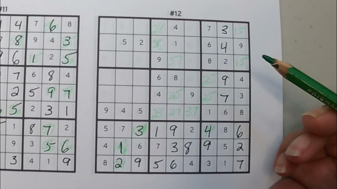 Let's Sudoku! Volume 2 Puzzle #12 - YouTube