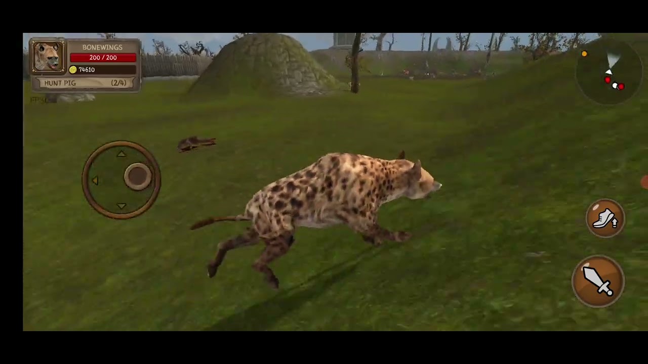 ultimate hyena simulator game - YouTube