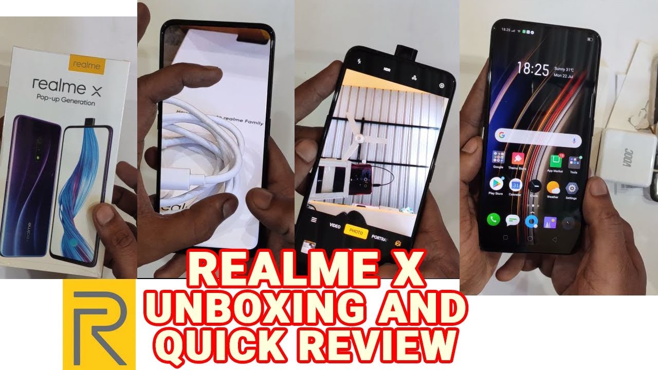 Realme X Unboxing and Quick Review 4gb ram 128gb Storage Space Blue ...