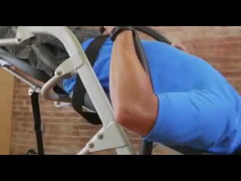Stamina inline inversion chair review - YouTube