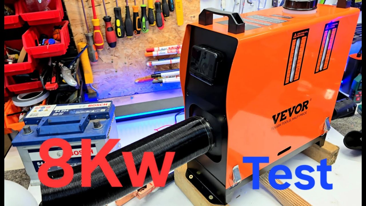 Webasto VEVOR Nowy model !Montujemy w Warsztacie/Garażu - YouTube