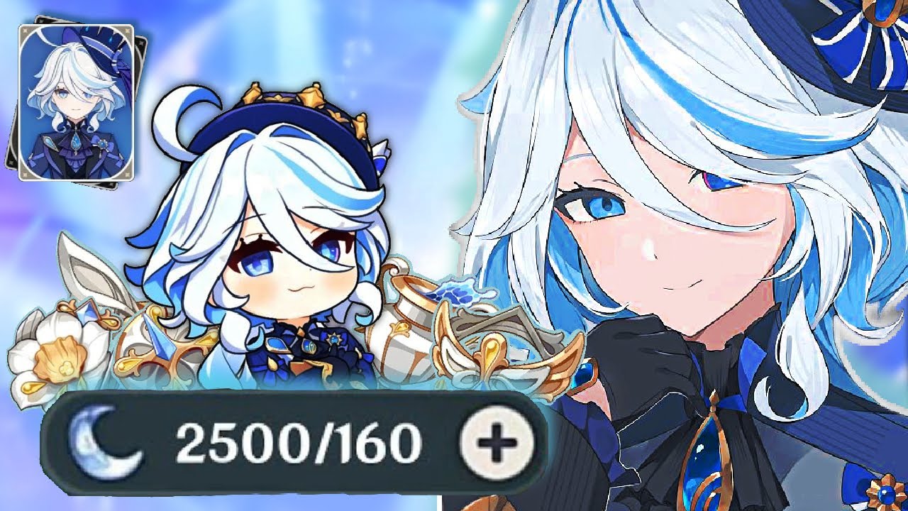 I Spent 2500+ RESIN in ONE DAY to Build Furina... | Genshin Impact ...