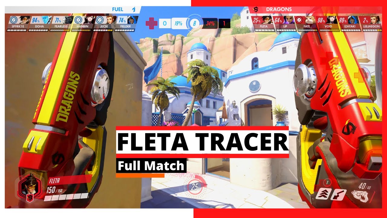 FLETA POV | Tracer & Echo | Winners Final | Dragons vs Fuel | OWL ...