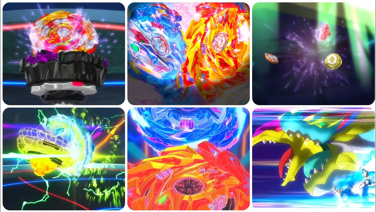 Beyblade Burst Surge All Tag Special Moves Youtube