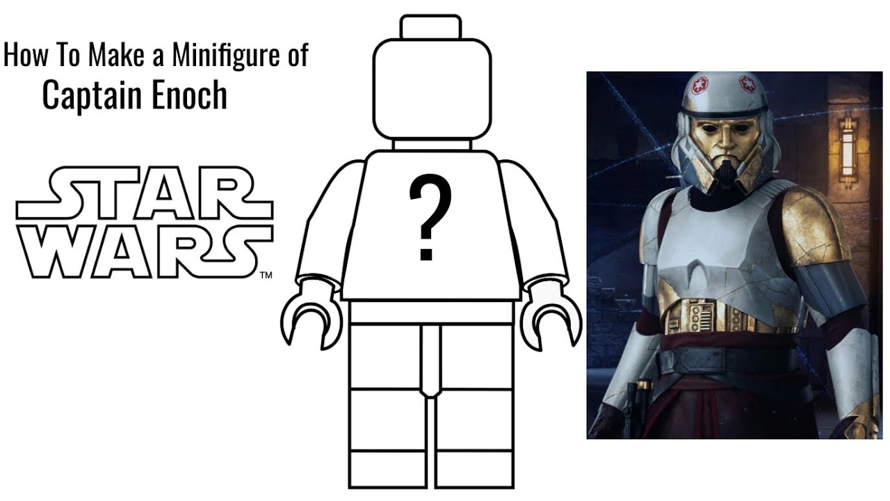 How to make a minifigure of Captain Enoch - YouTube