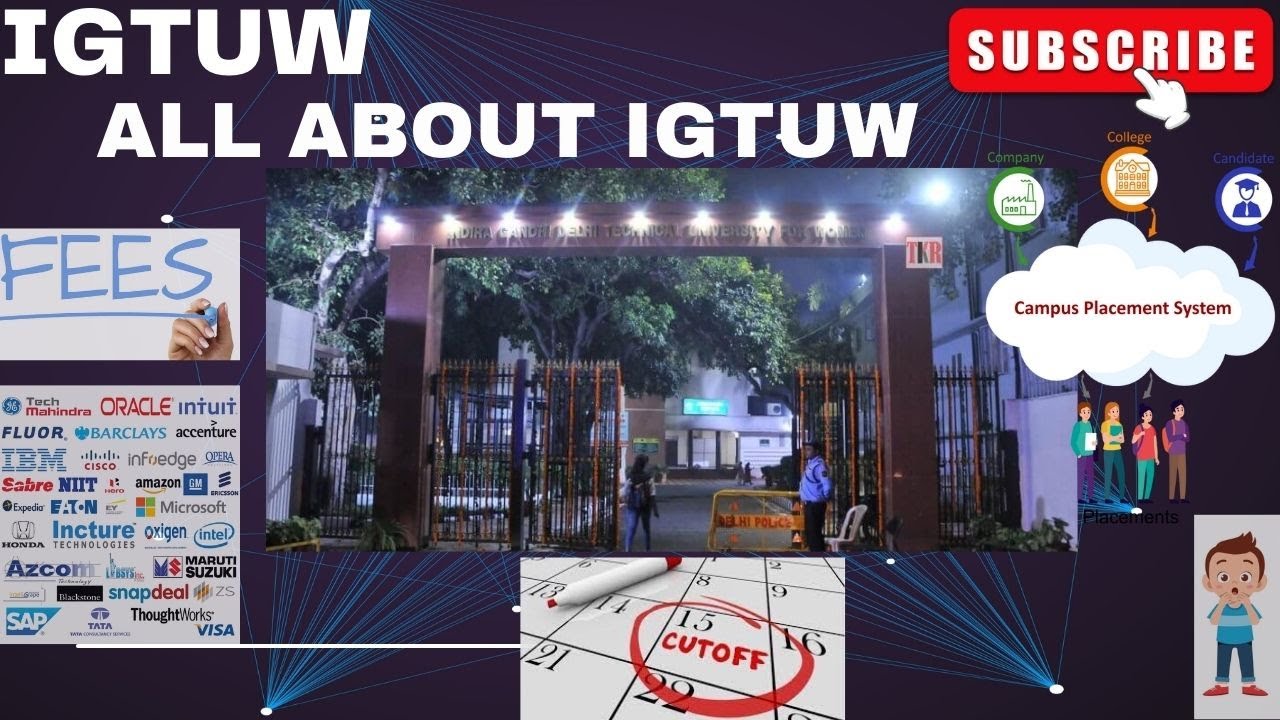 IGTUW Delhi | All About IGDTUW, cutoff, placement, scholarship ...