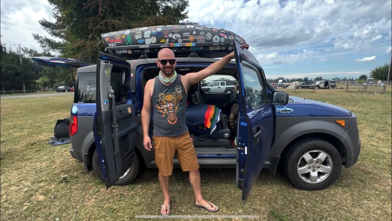 Honda Element Camper builds ideas & fun times - YouTube