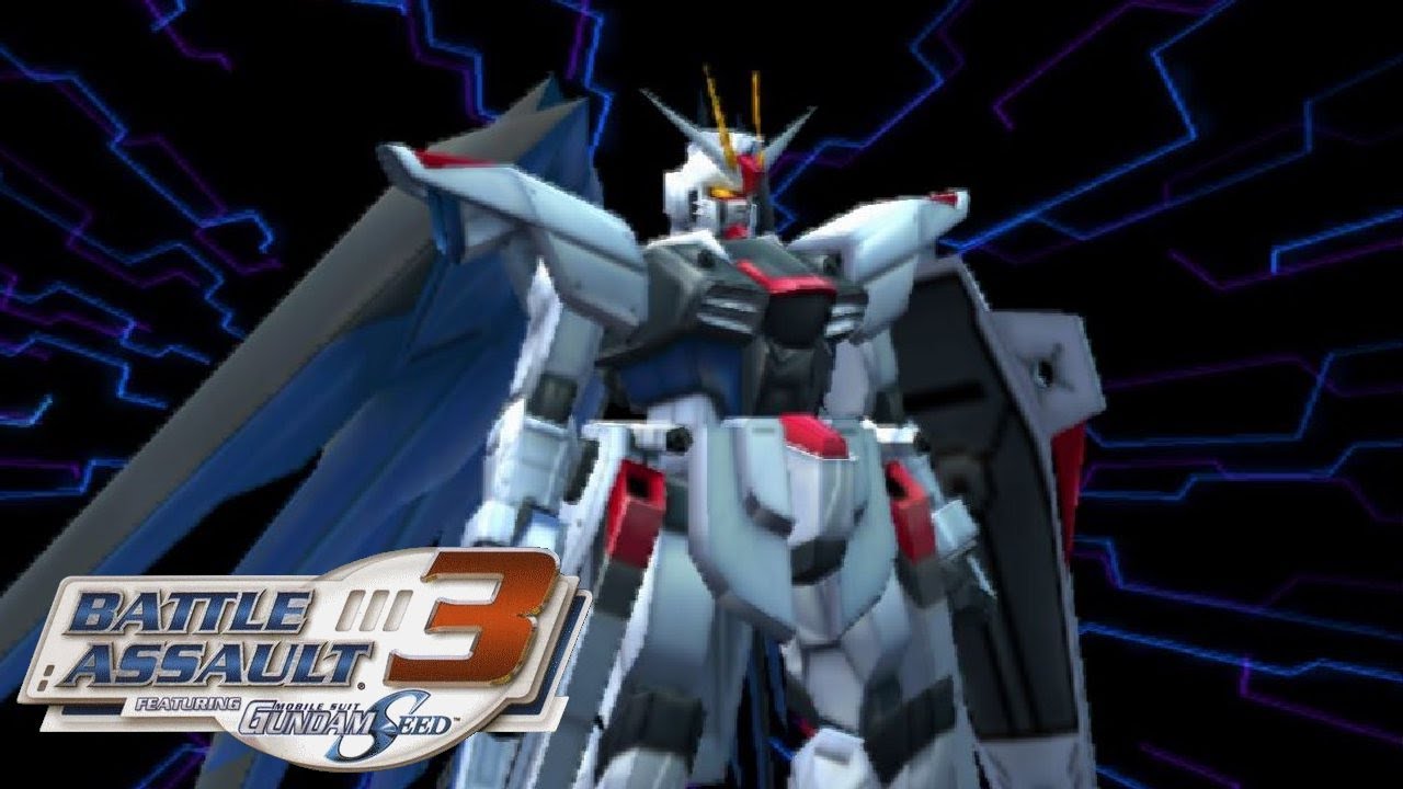 Battle Assault 3 featuring Gundam SEED - Freedom Gundam ALL MOVES - YouTube