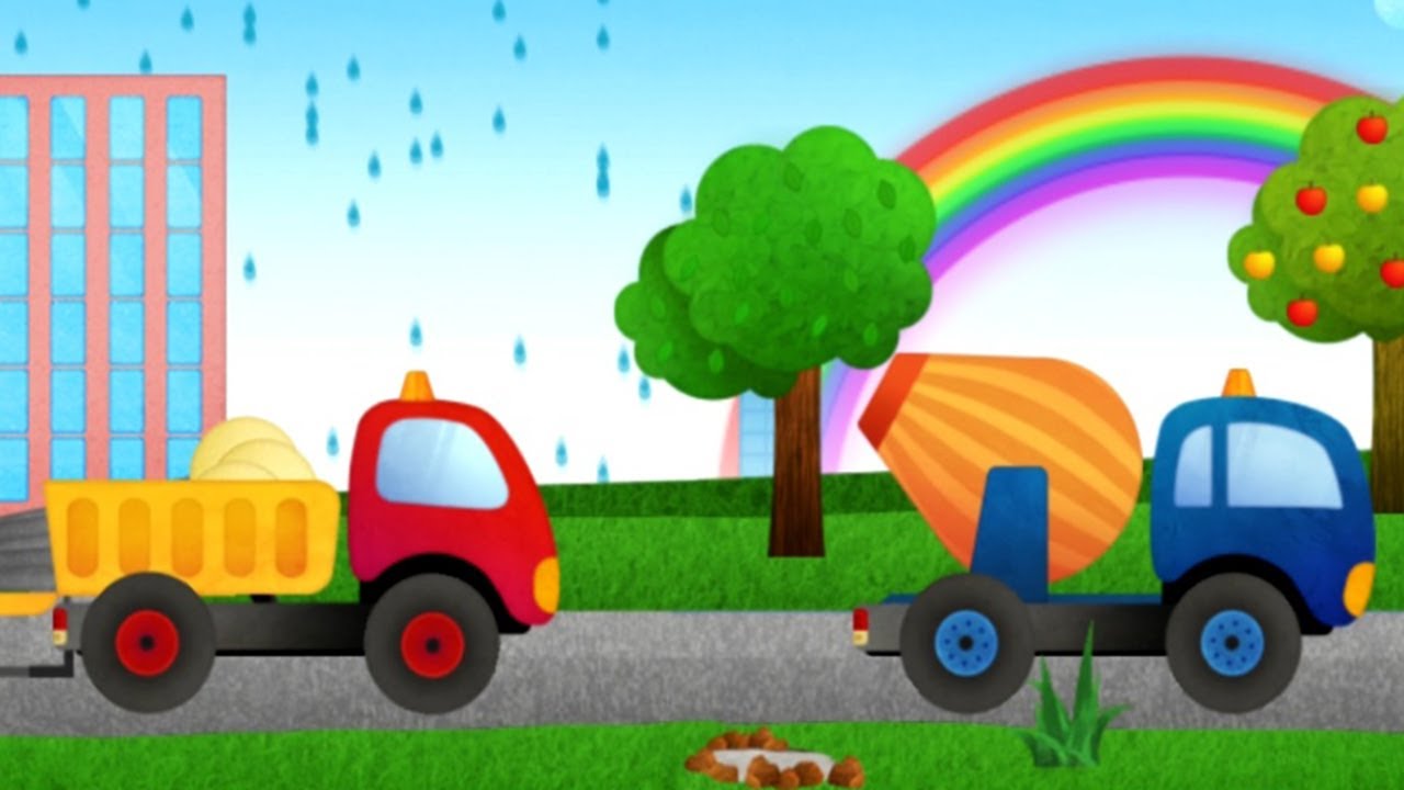Tony the Truck - Construction Vehicles - App For Kids - English Full HD ...