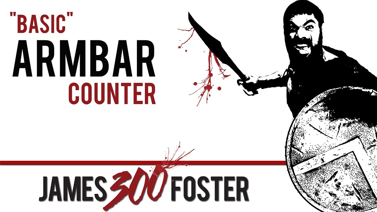 James "300" Foster: Basic armbar counter and escape - YouTube