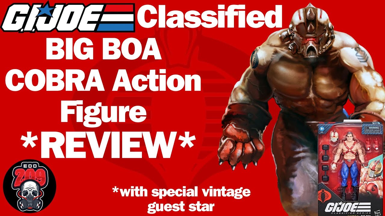 GI JOE CLASSIFIED BIG BOA ACTION FIGURE REVIEW! IS IT A MUST HAVE? Is ...