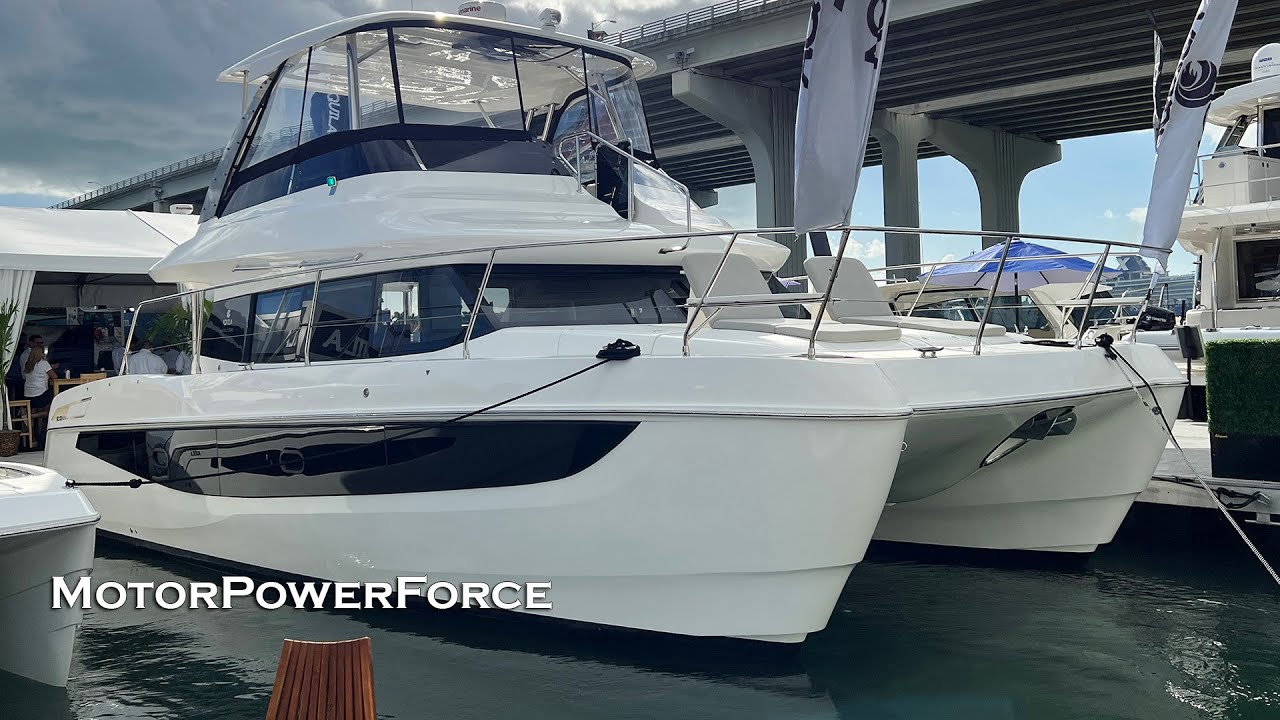 Aquila 42 Yacht Special Edition 2023 Power Catamaran - YouTube