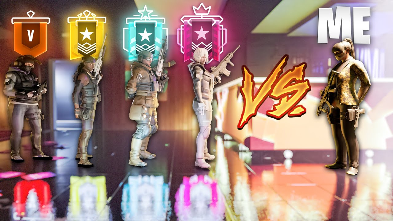 Playing In Every Rank From COPPER To CHAMPION In 1 Day - YouTube