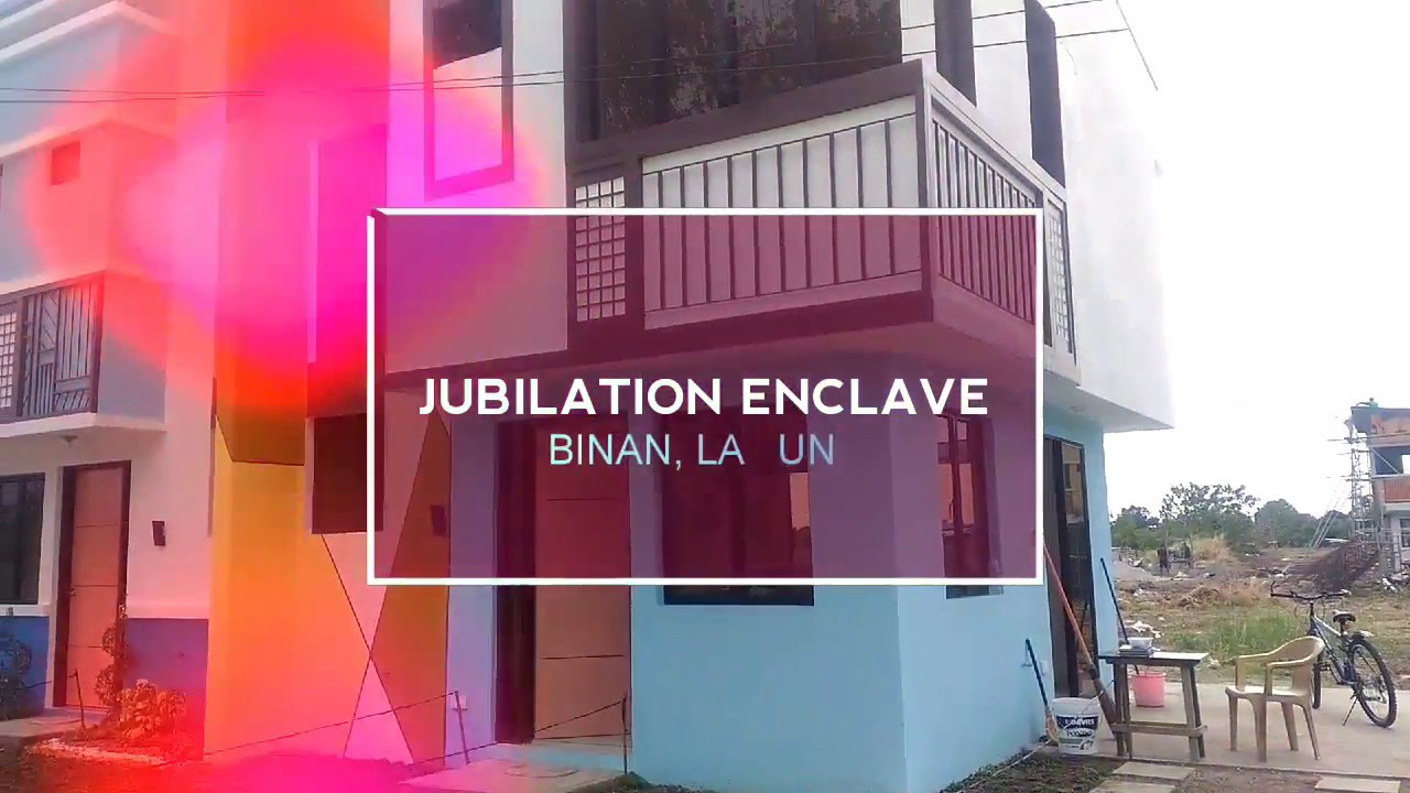 Jubilation Enclave House and lot property for sale Binan, Laguna - YouTube