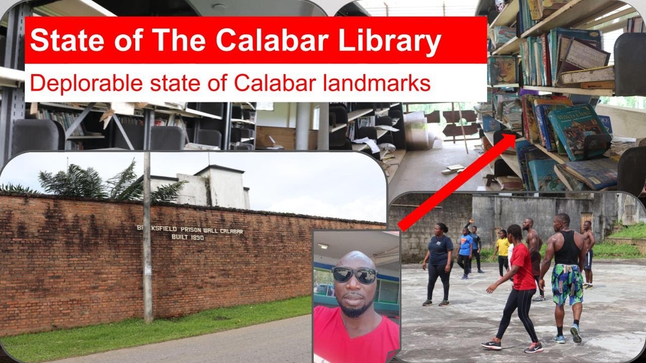Deplorable state of the Calabar State Library │Touring landmarks in the ...