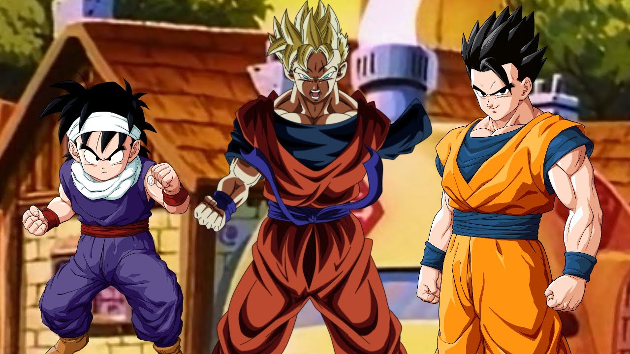 Gohan Power Level over the years V.2 - YouTube