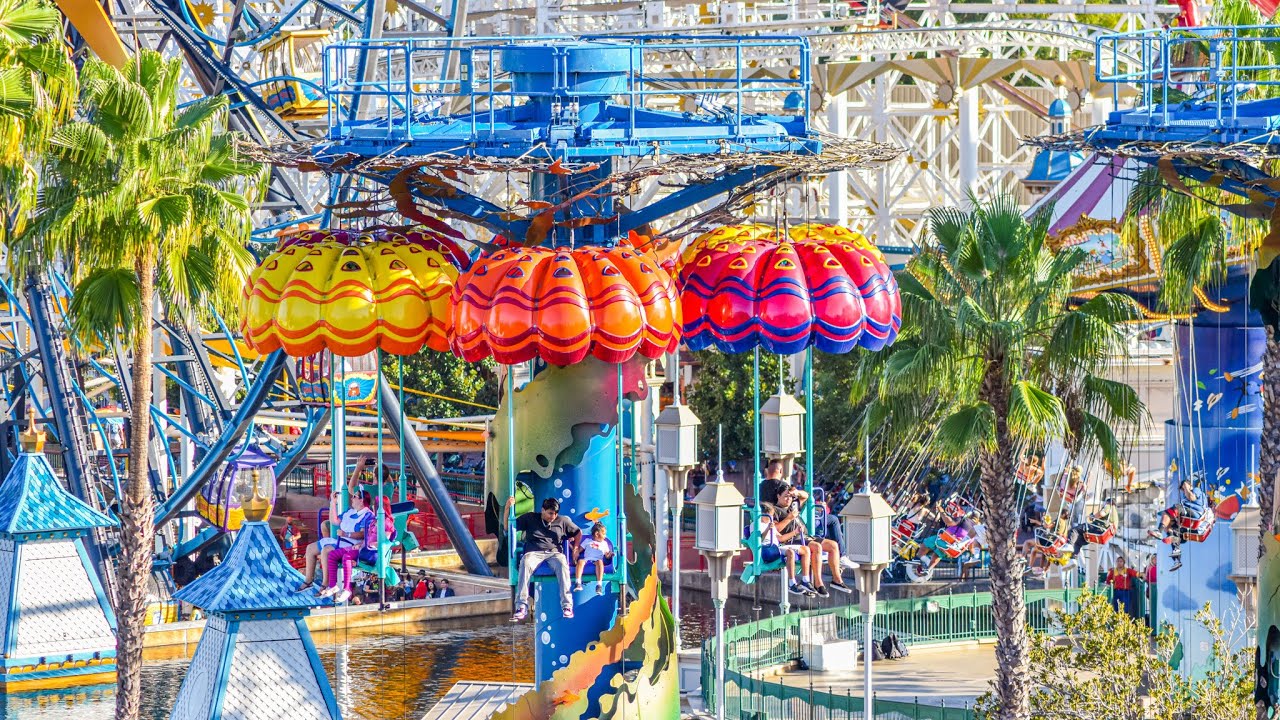 Jumping Jellyfish 4K 60fps POV Disney's California Adventure (2022 ...
