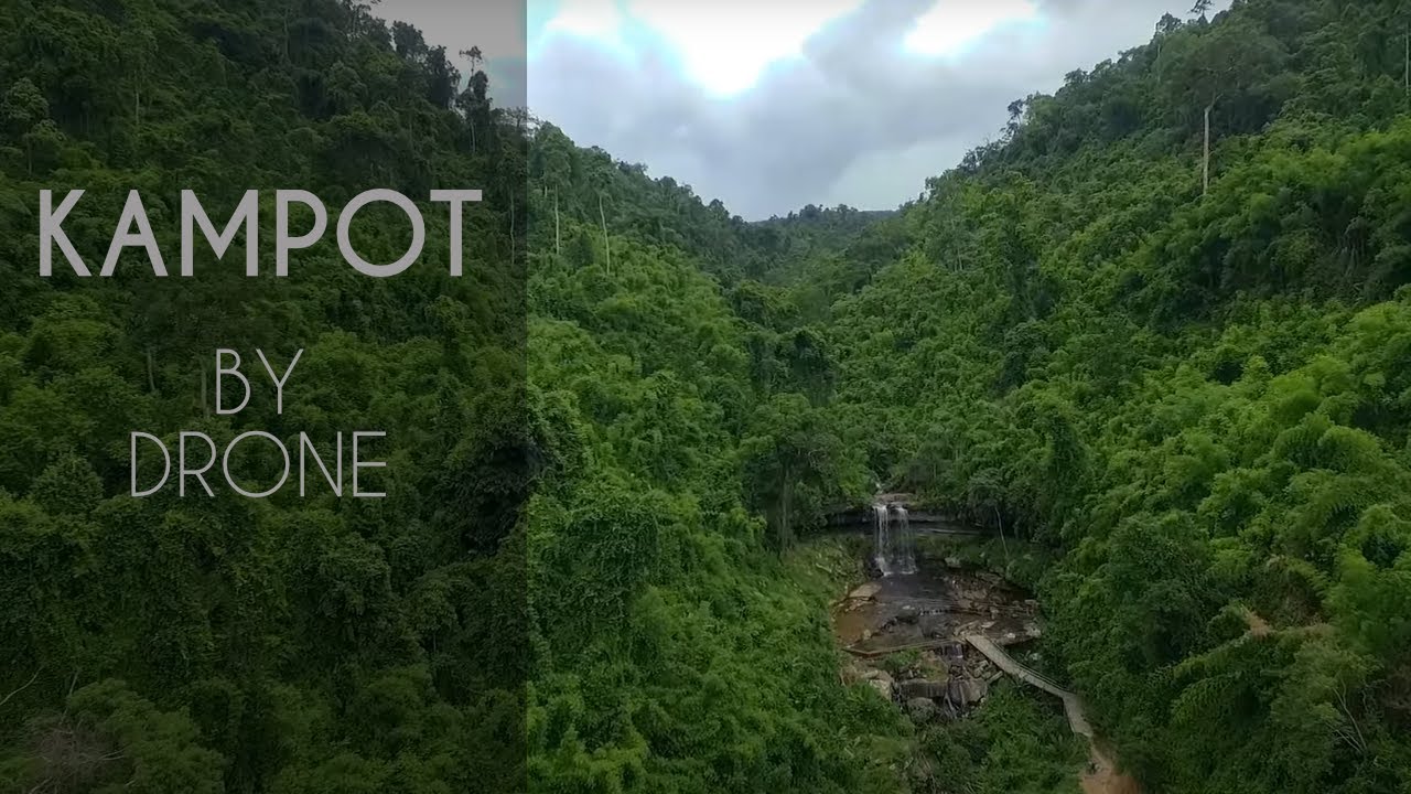 KAMPOT adventures by drone - YouTube