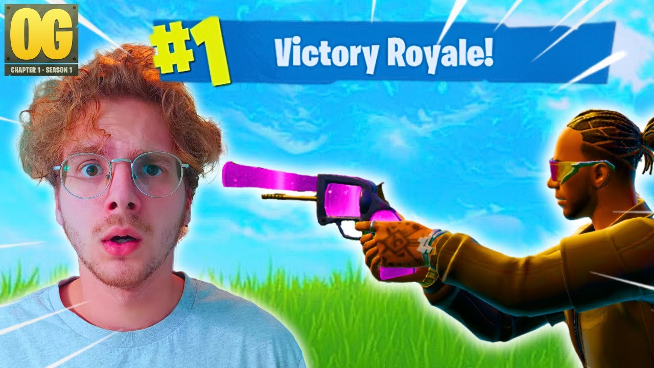 Revolver *ONLY* Challenge in FORTNITE OG (pain) - YouTube