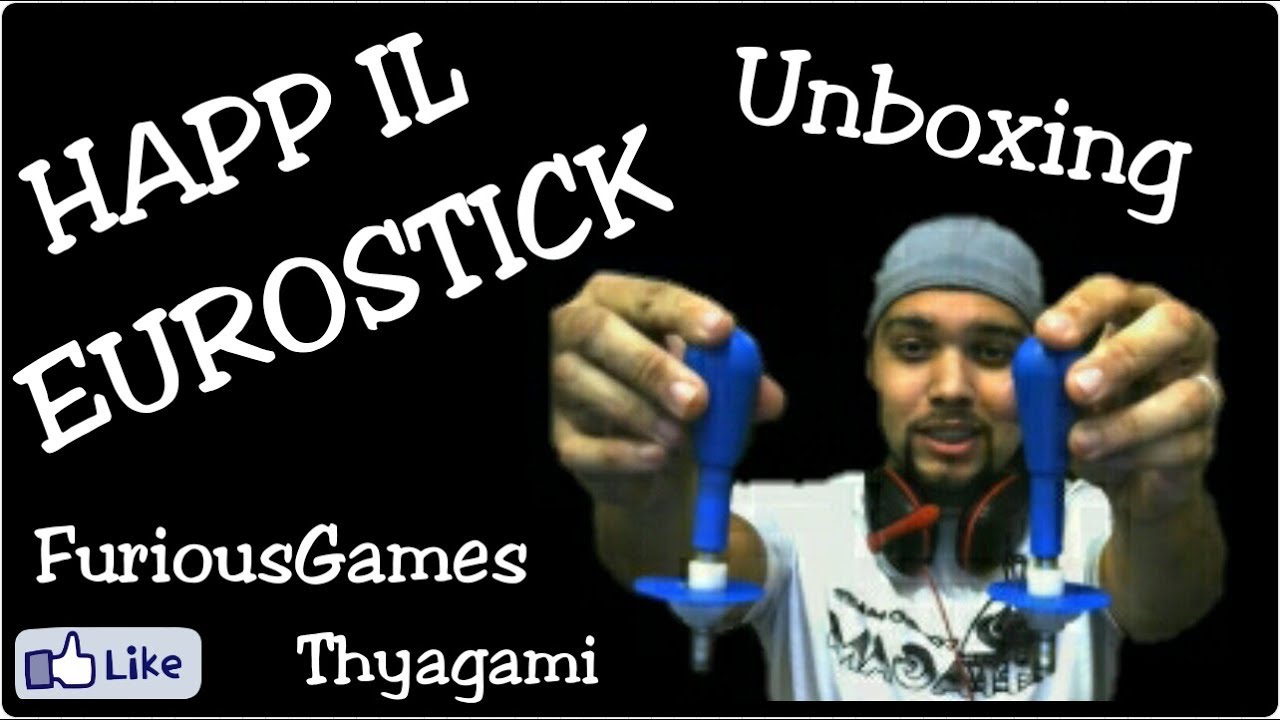 Unboxing HAPP IL EUROSTICK - As melhores alavancas do mundo!? - YouTube