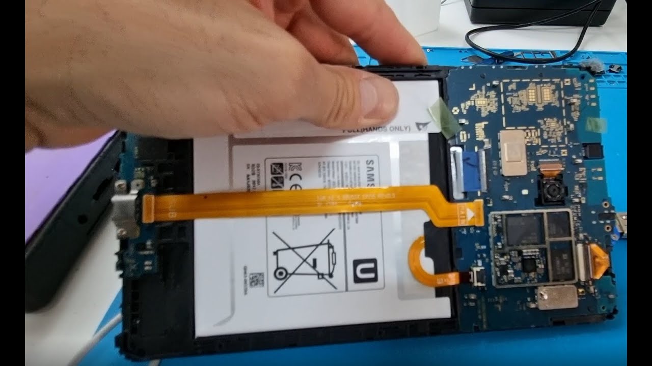 Reparación Tablet SM -T380 cuando una reparación se complica - YouTube