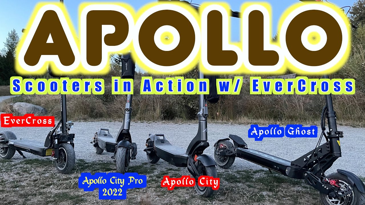 APOLLO SCOOTERS IN ACTION | APOLLO CITY PRO 2022 | APOLLO GHOST ...