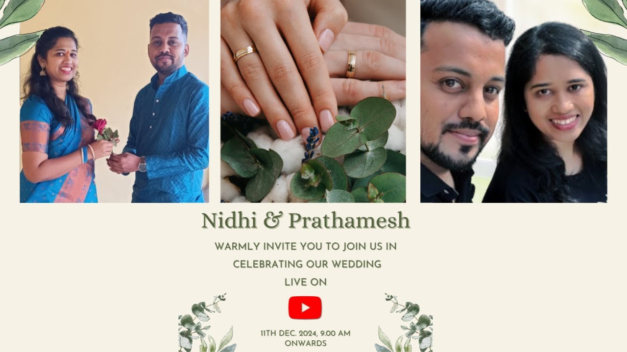 Nidhi Weds Prathamesh - YouTube