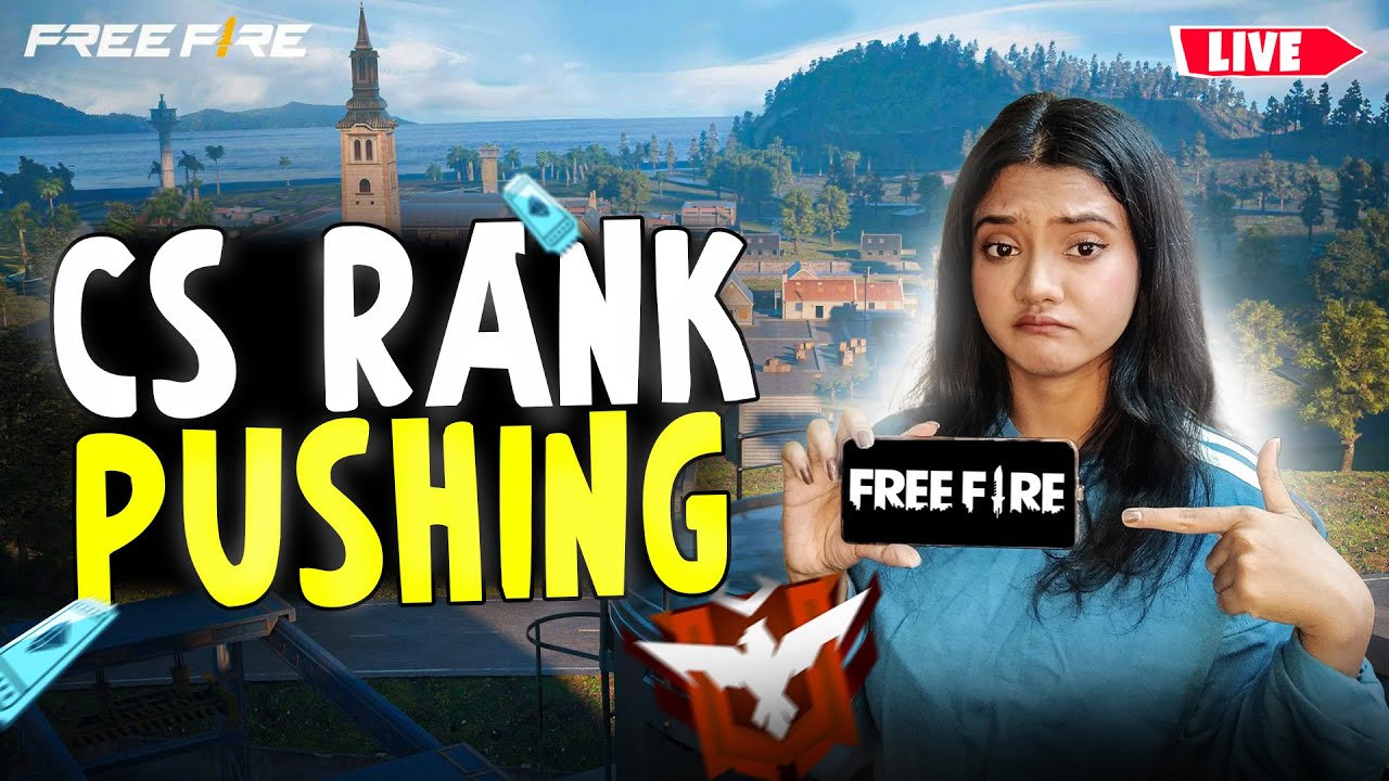 🔴 [LIVE] | FREE FIRE 🔥| RANK PUSH 😎 | SHERNI FF #ffgirllive#freefire# ...