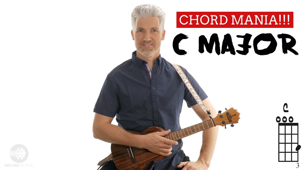 How To Play C Major Chord On The Ukulele | Uke Like The Pros Tutorial ...