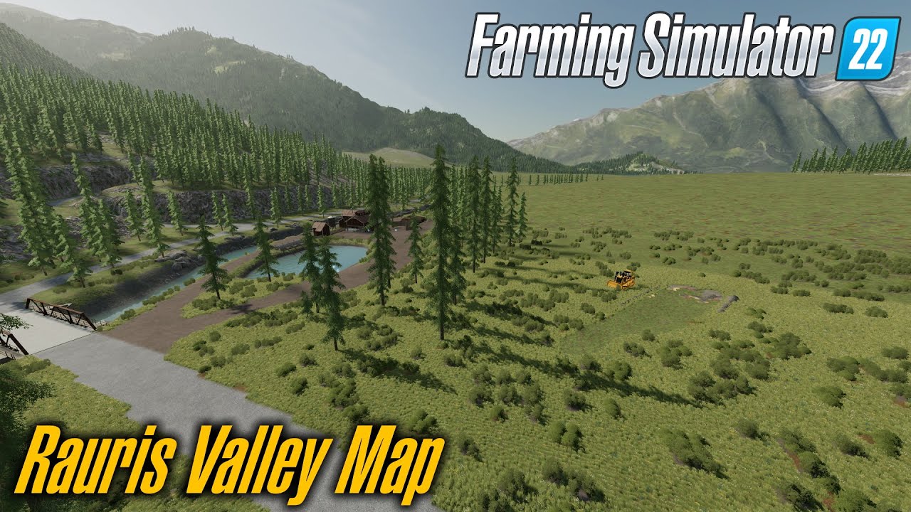 🔴LIVE BUILD A NEW MINE AT RAURIS VALLEY MAP FARMING SIMULATOR 22 MODS ...