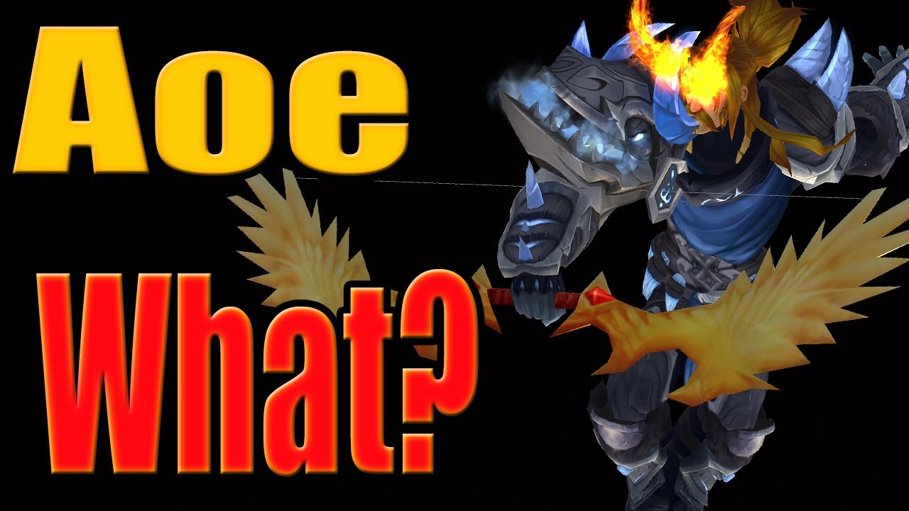 Trying AOE Build MArksman This is Dumb Hunter Battleground 10.1.5 ...