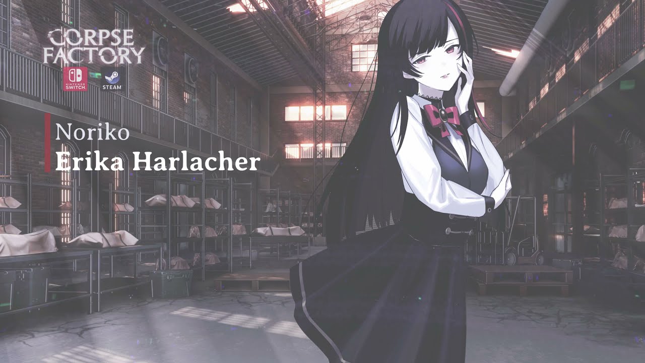 [CORPSE FACTORY] Erika Harlacher is Noriko! Voice Sample [Nintendo ...