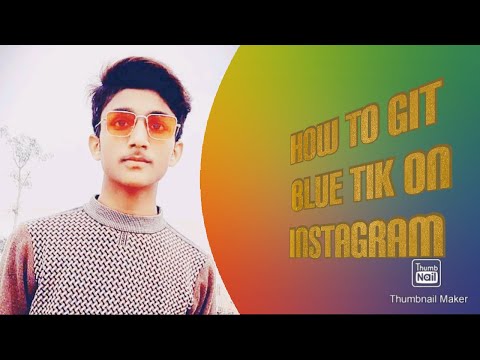 how to varify Instagram how to git blue tik on Instagram