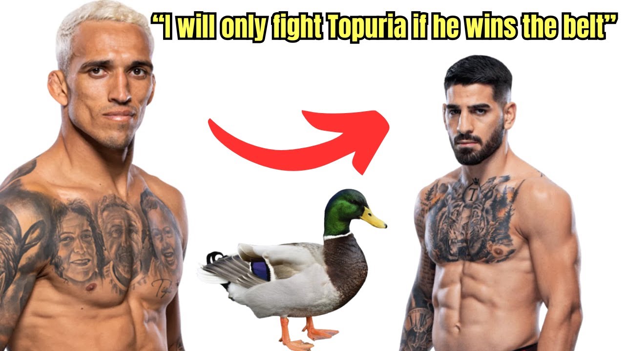 Charles Oliveira Strategically Ducking Ilia Topuria? "Win the Belt ...