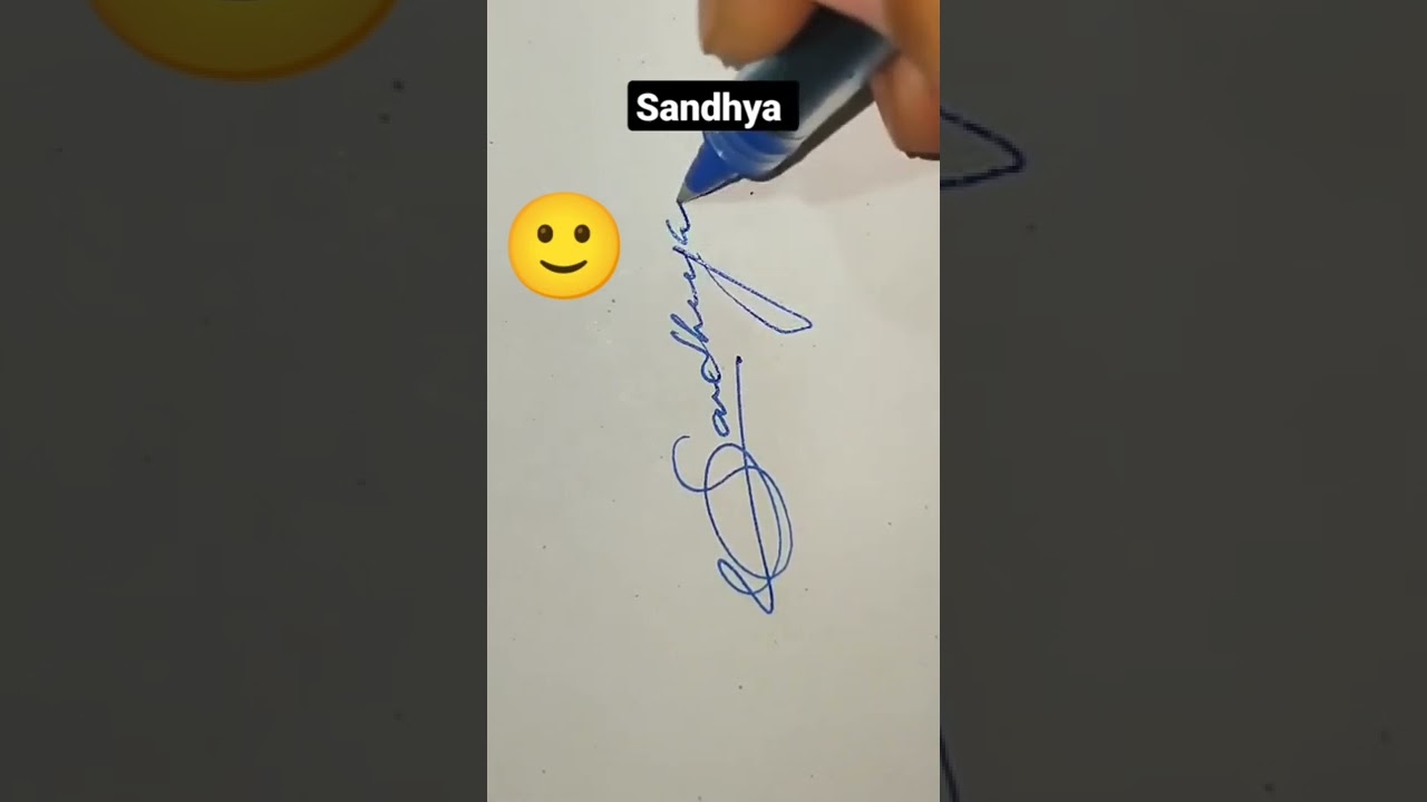 Sandhya Name Signature style | Sandhya Name Sign Idea | Sandhya Name ...