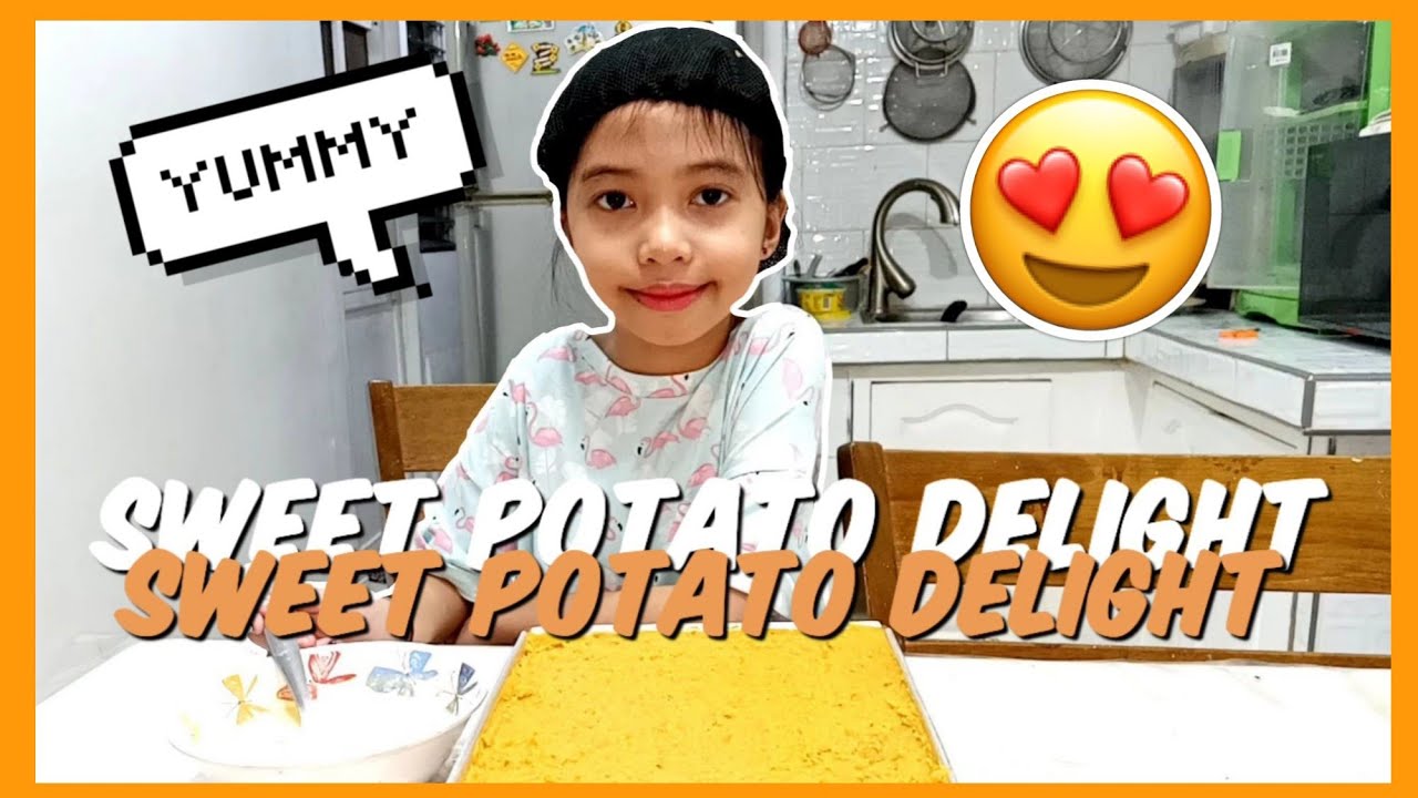 VLOG #2: HOW TO MAKE SWEET POTATO/KAMOTE CAKE DELIGHT (HOMEMADE) - YouTube