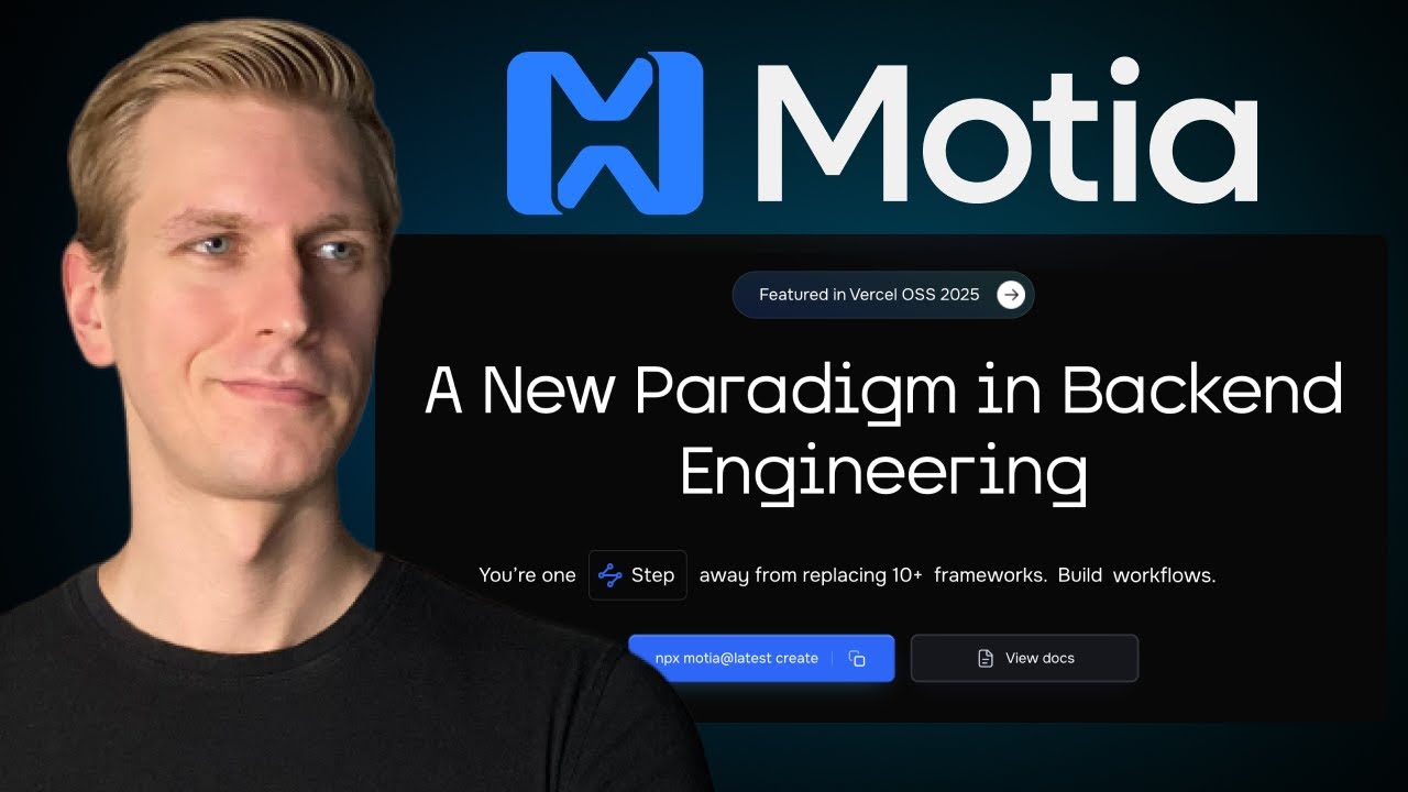 Motia Tutorial - The Backend Framework Going Viral On GitHub (API ...
