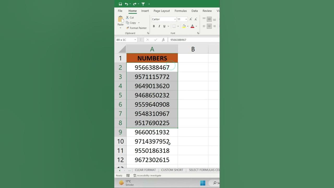 How to Add +91 in every number in excel #excel #exceltips #exceltutorial #exceltricks #shorts ...