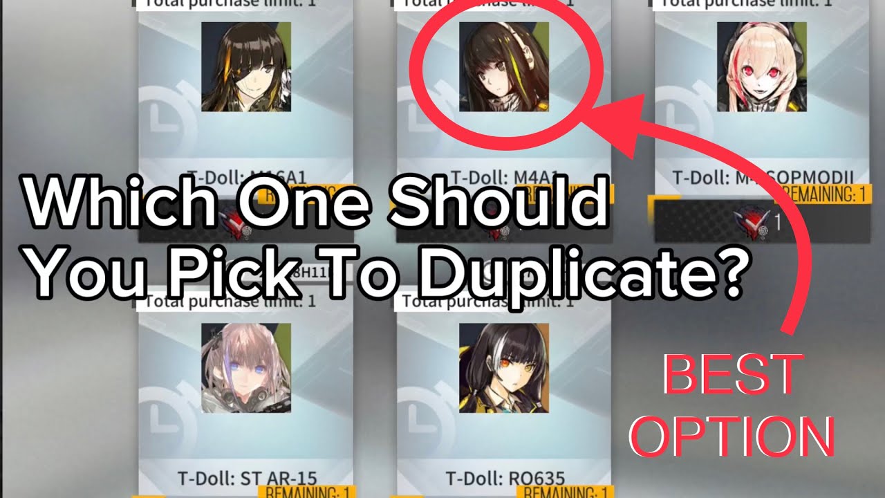 Which AR Member Should You Get? | Girls’ Frontline Cartesian Theatre ...